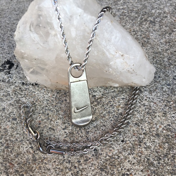 Nike | Jewelry | Vintage Nike Pendant Rope Chain | Poshmark